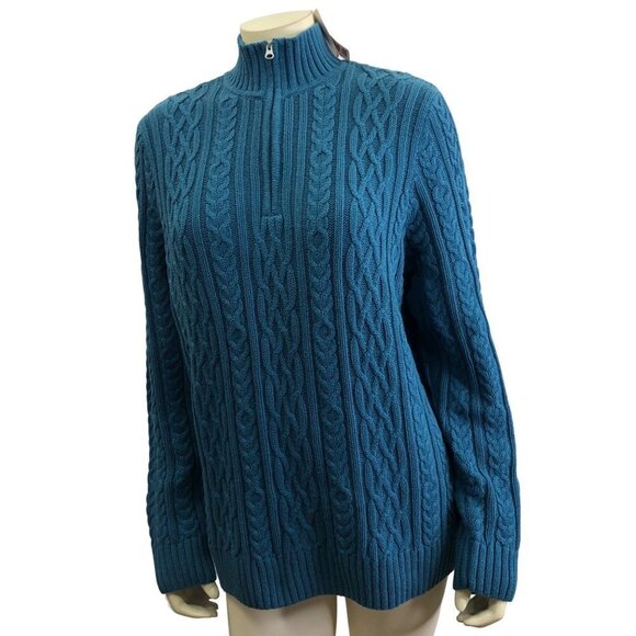 croft & barrow | Sweaters | Croft Borrow Womens Mock Neck Sweater Xl ...